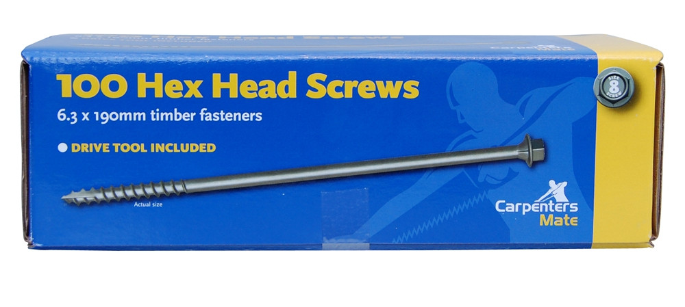 Carpenters Mate Screws - Box of 100 | Products | Fountain Timber