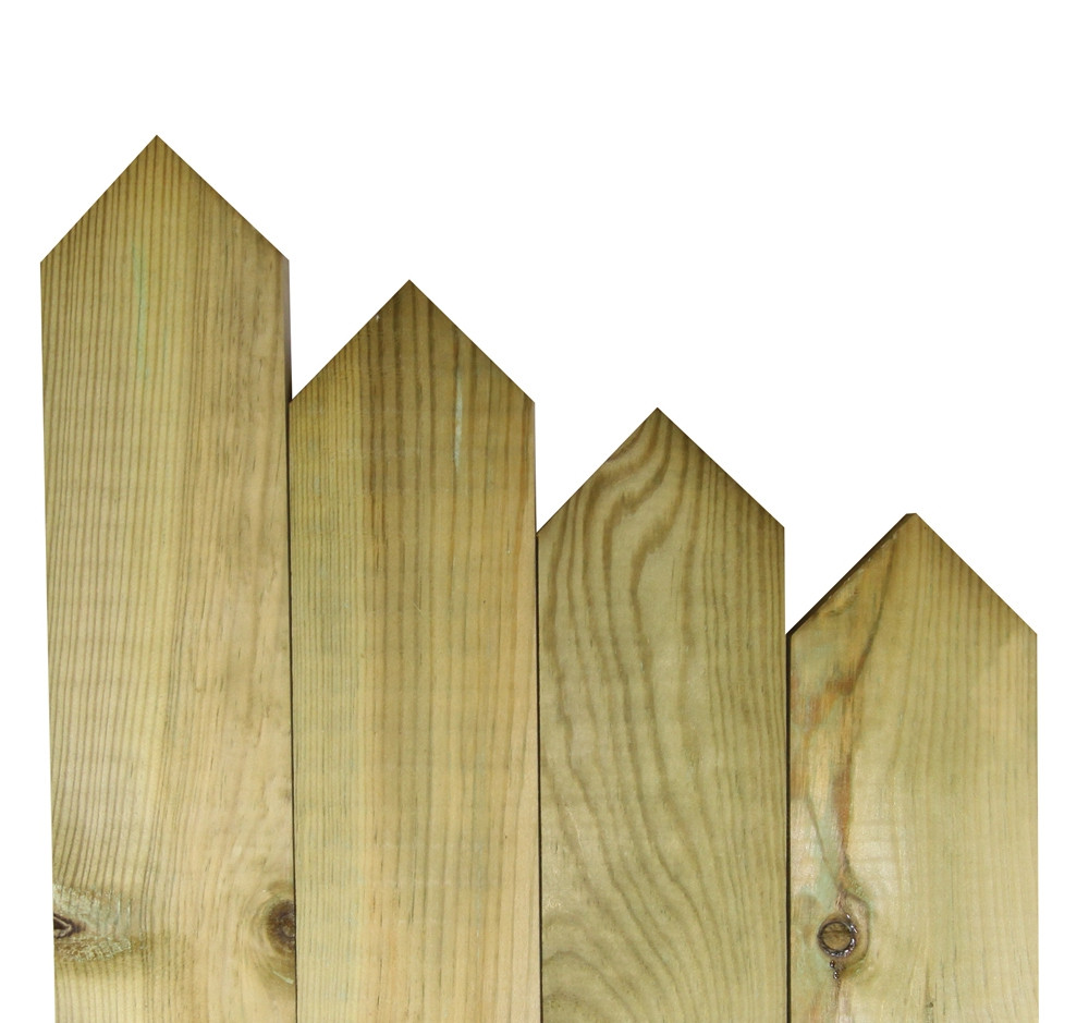 Individual Planed Pointed Top Picket | Products | Fountain Timber