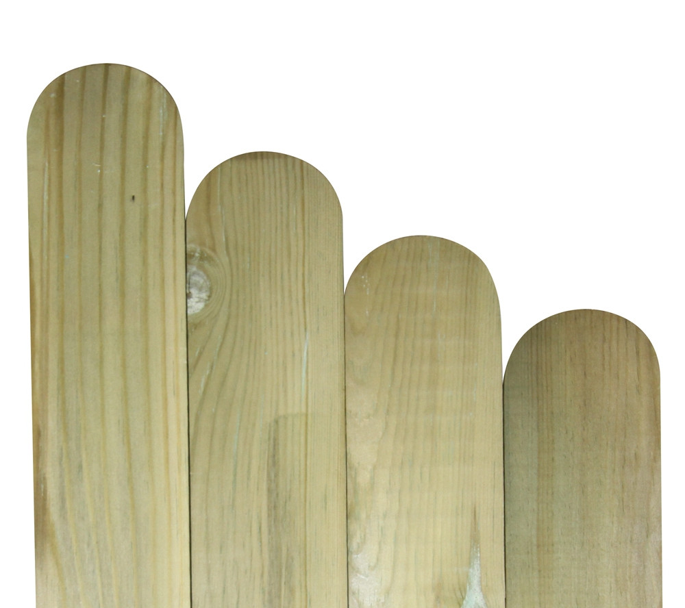 Individual Planed Round Top Picket | Products | Fountain Timber