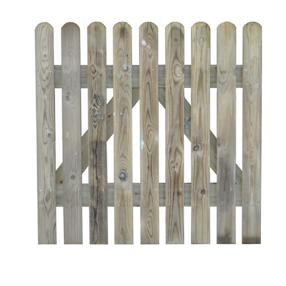 Picket Gate Round Top | Products | Fountain Timber