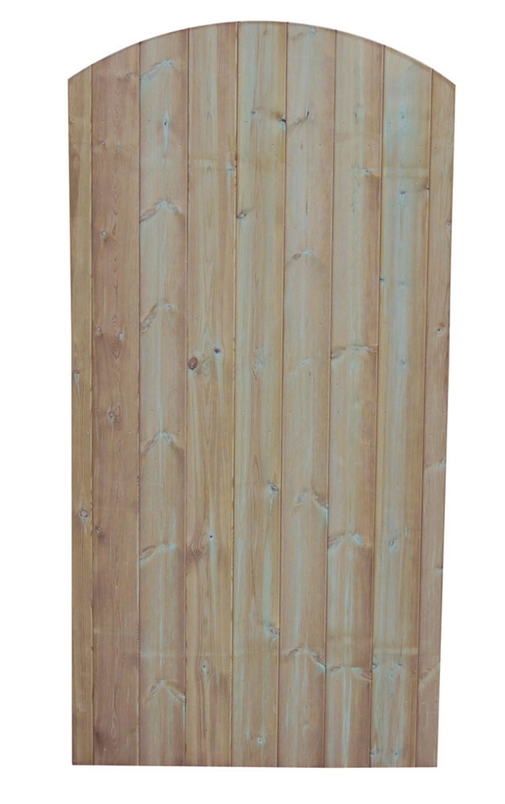 Tongue and Grooved Round Top Gate | Products | Fountain Timber