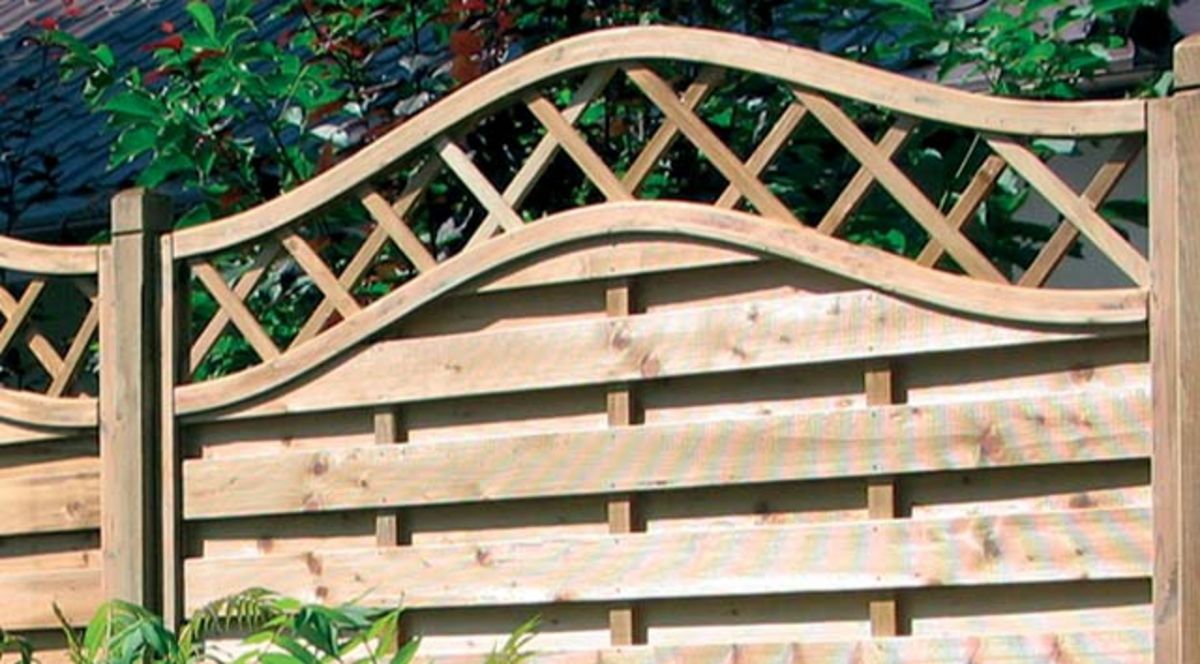 Somerset Omega Fence Panel | Products | Fountain Timber